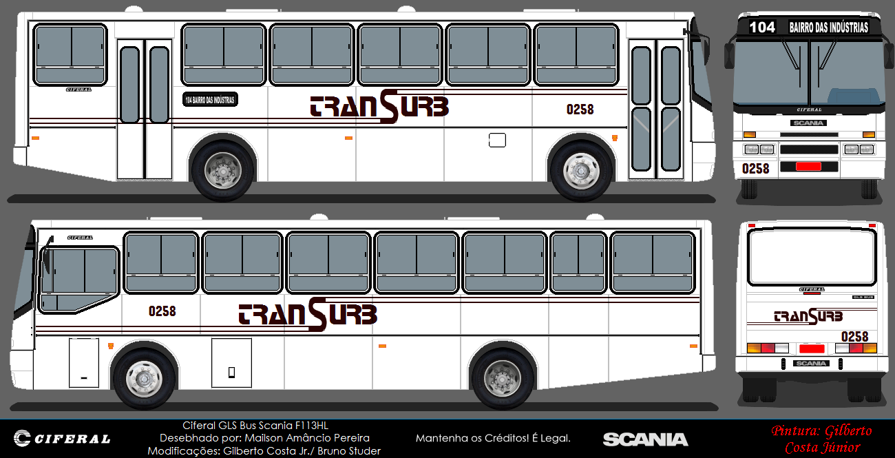 Ciferal GLS Bus na Paraíba: Transurb - Ônibus & Transporte