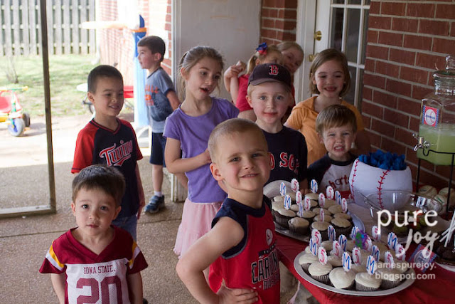 Trendy TreeHouse: Baseball Birthday Party
