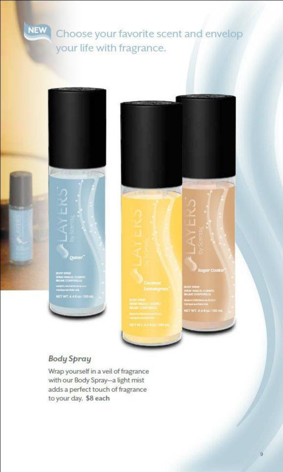 WICKLESS ALLSTARS: LAYERS BODY SPRAY BY SCENTSY