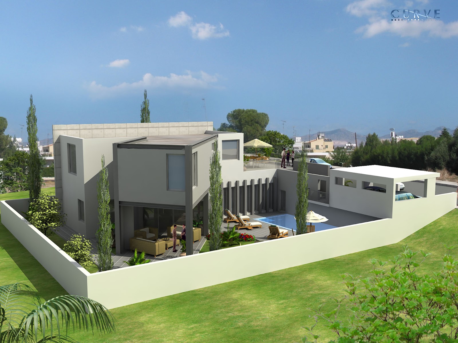 arkidea architects: Christofides Residence