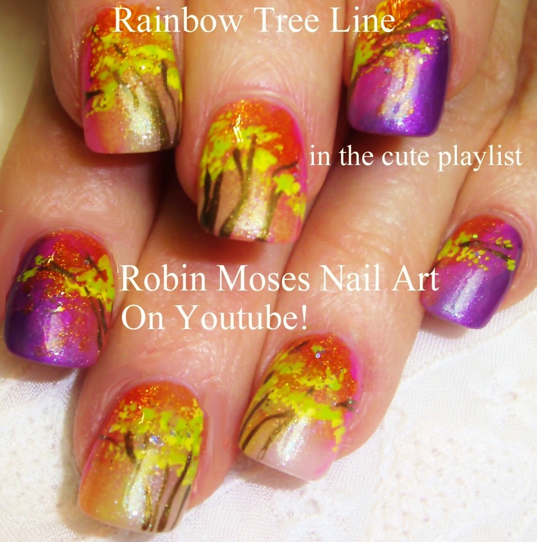 Nail Art by Robin Moses: "Fall nails" "autumn nails" "nail art" "autumn ...