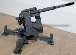 Lego Museums: Brickmania Flak 36 8.8 CM Anti-Aircraft Gun - REVIEW!