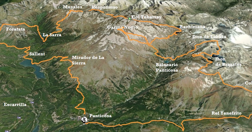 Tierra de aventura: TRAIL VALLE DE TENA. VISUALIZA EL RECORRIDO Y HAZ ...