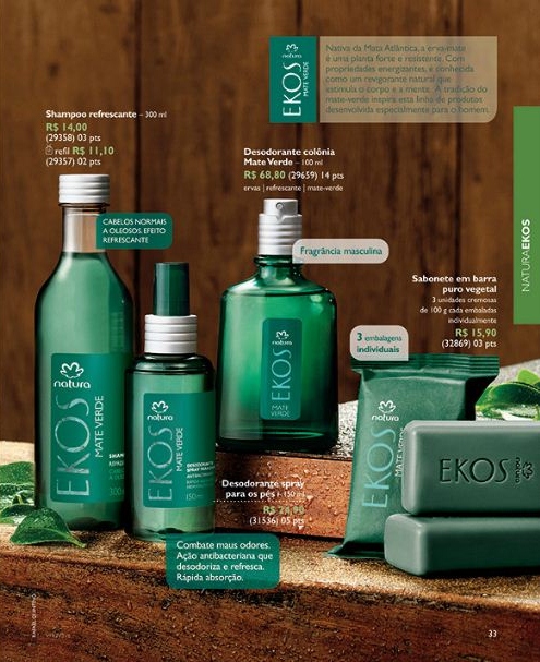 Exploring Brazil: NATURA - EKOS LINE