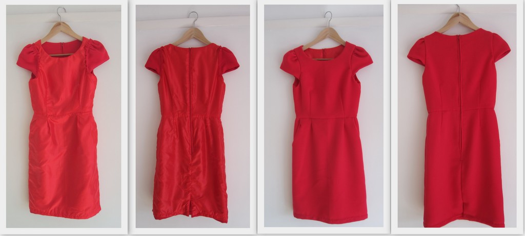 Queen of Darts: My modest raspberry dress