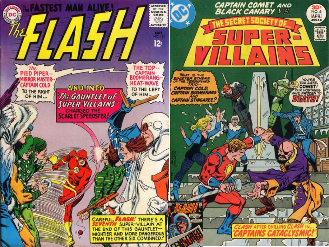 Dave's Comic Heroes Blog: Flash Facts: The Early Days of Captain Cold