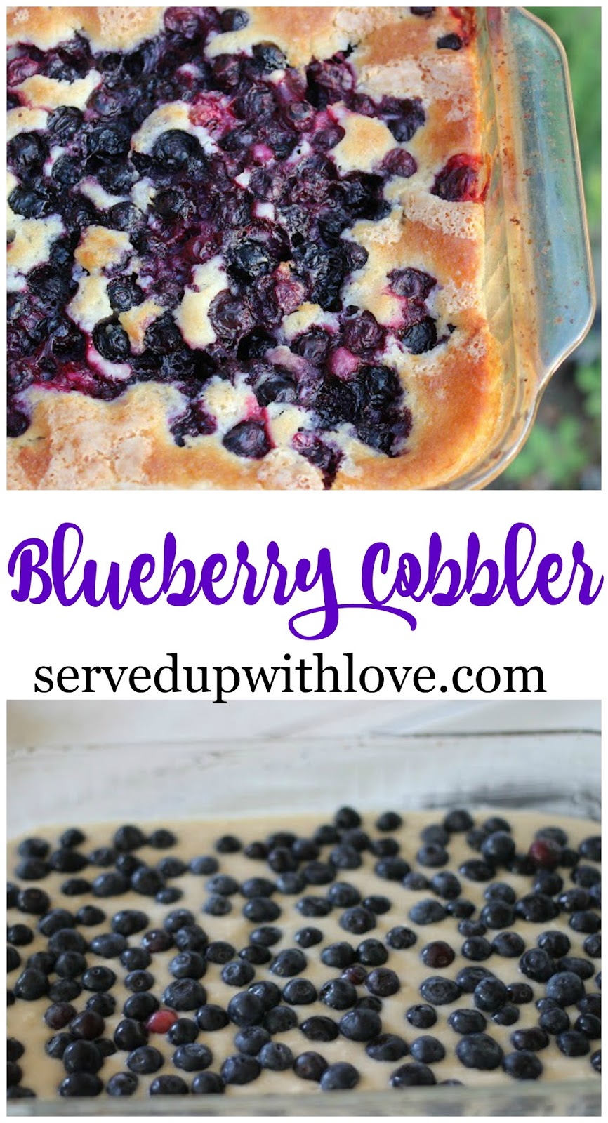 Blueberry Cobbler | Served Up With Love