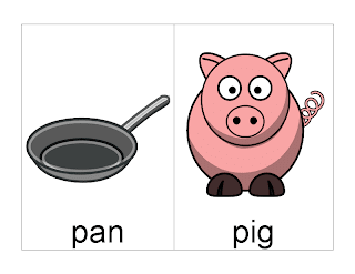 Ms. Lane's SLP Materials: Articulation: Initial /p/ CVC Flash Cards
