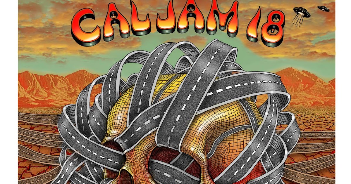 INSIDE THE ROCK POSTER FRAME BLOG: Emek Cal Jam 18 Poster Release