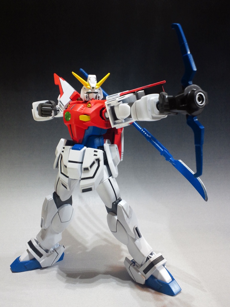 HGFC 1/144 Rising Gundam customized build