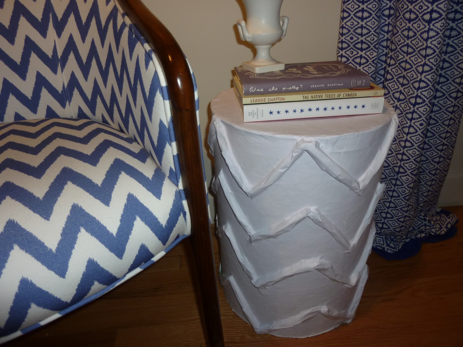 Meet Me in Philadelphia: Papier Mache Side Table...for Less (Part 2)