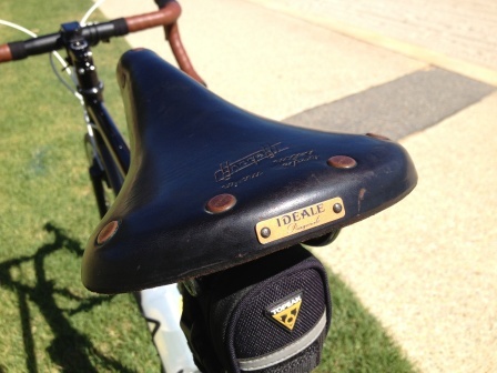 Perth Vintage Cycles: Ideale #92 Diagonale saddle