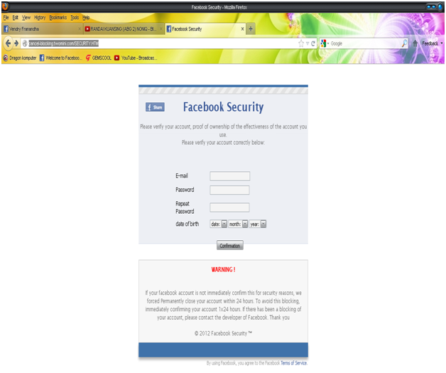 seputar kesehatan lingkungan : PHISING
