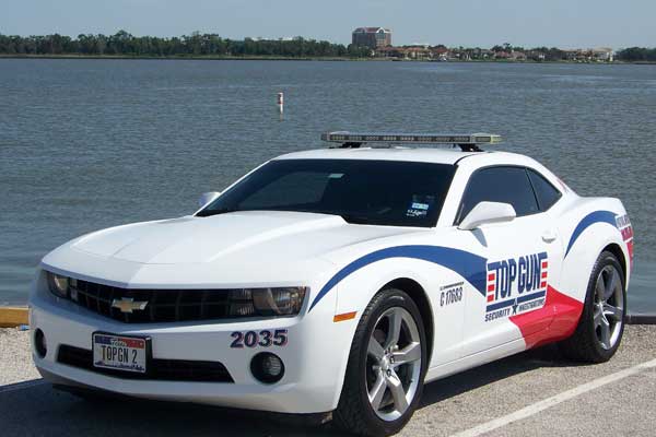 Top Gun Security and Investigation Services: Security Patrol Vehicles