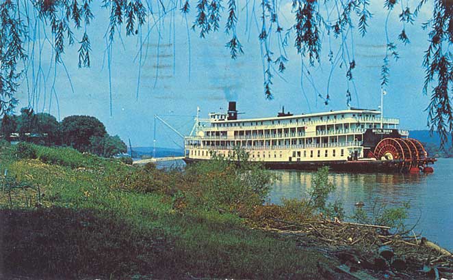 POSTCARDY: the postcard explorer: Delta Queen Trip