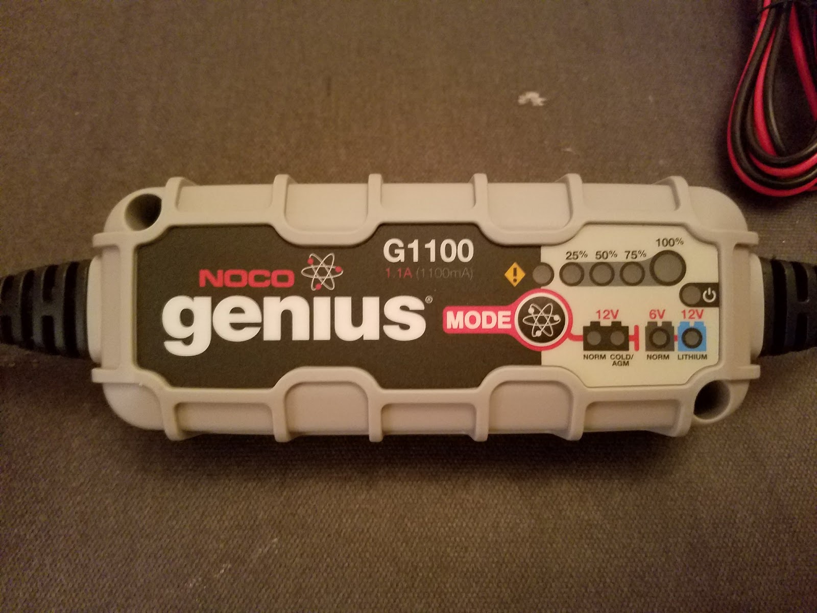 Big Boys Toys: NOCO Genius G750 and G1100 Charger and Maintainer