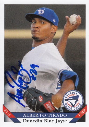 Daily Autograph: Alberto Tirado