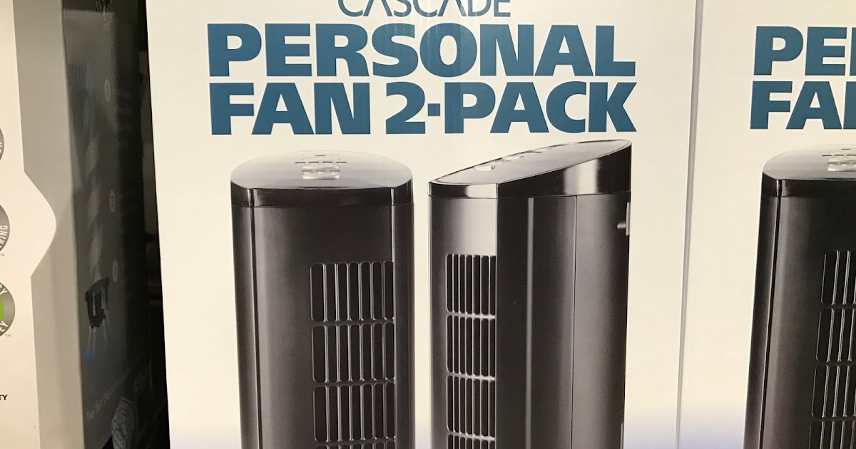 Blackstone Cascade Personal Fan 2-pack | Costco Weekender