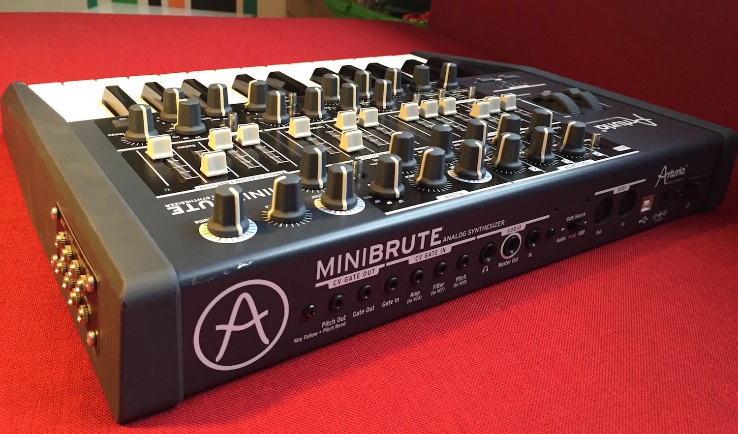 MATRIXSYNTH: Modded Arturia Minibrute with 8 CV Outs