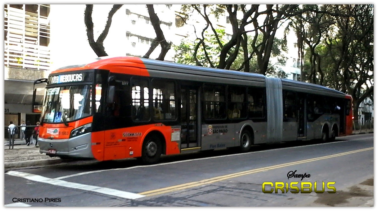 CRISBUS : 8 1693 Transppass - Caio Millennium BRT - Mercedes Benz ...