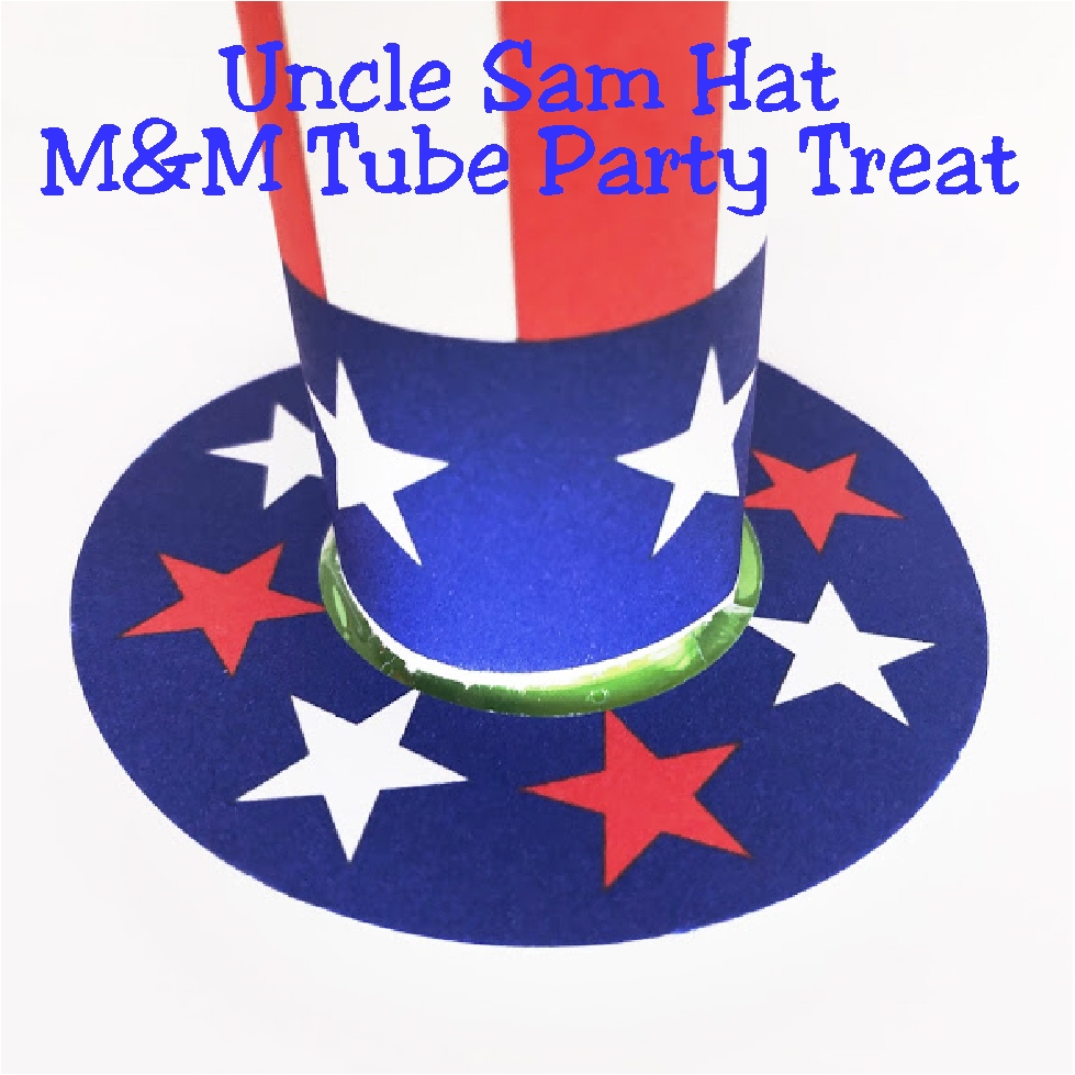 DIY Party Mom: Uncle Sam Hat Candy Tube Printable