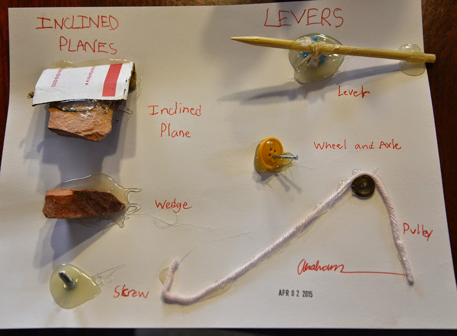 A school of fish: Simple Machine Collages