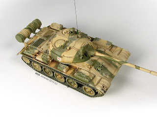 MIG JIMENEZ: 1/72 th Scale Iraqui T55, painted in 1 day