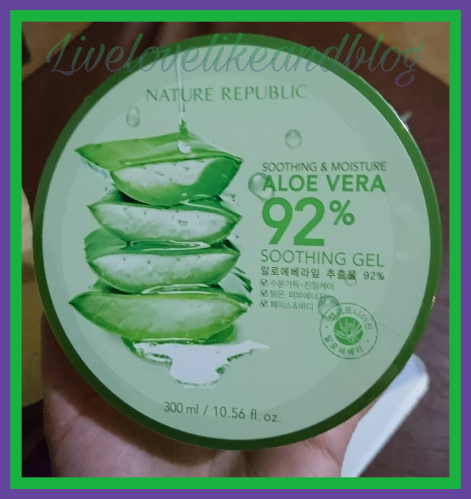 Live,Love, Like, and Blog: Aloe Vera Gel Brands Review (Mumuso ...