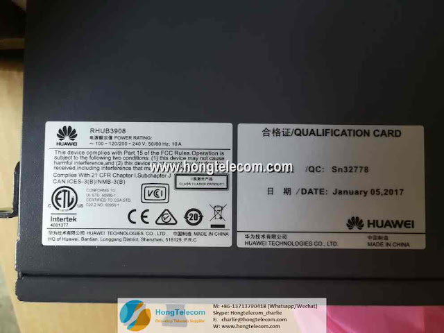 Huawei RHUB3908 RHUB3909 Lampsite Pico RRU