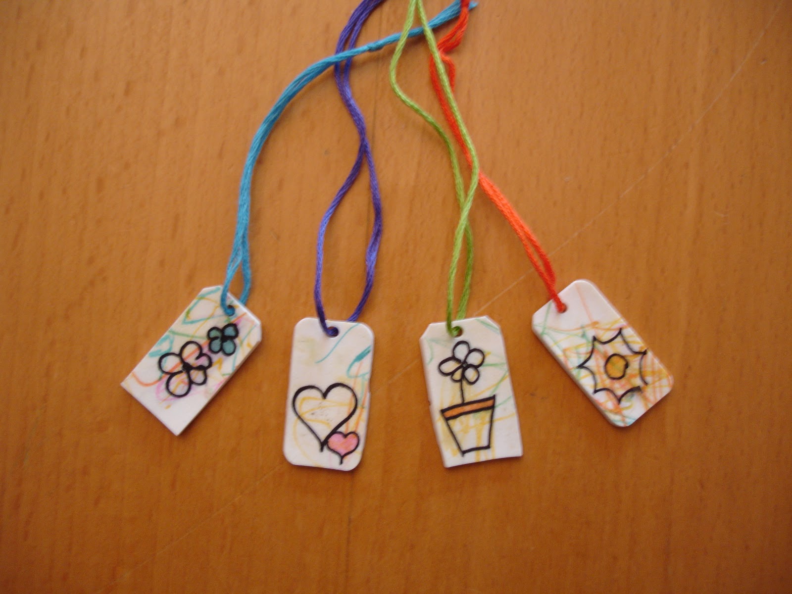 Zelfgemaakt van mij - voor jou: recycle tags