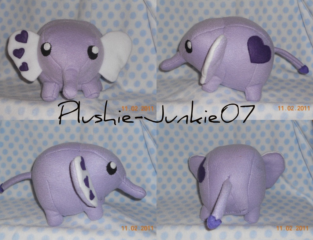 Toy Patterns by DIY Fluffies : New photo's elephant made my elephant ...