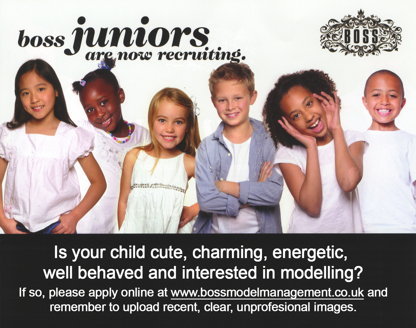 Boss Model Juniors: Hooray, It's That Time Of Year Again ...