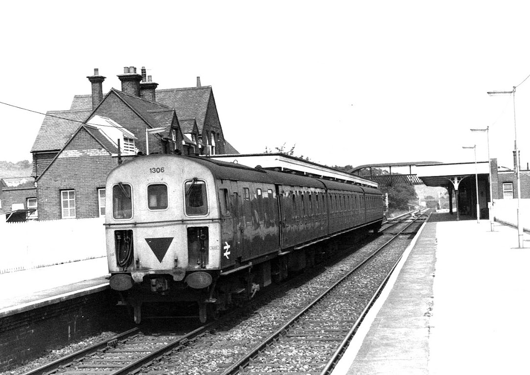 the rail thing: Crowborough 1977