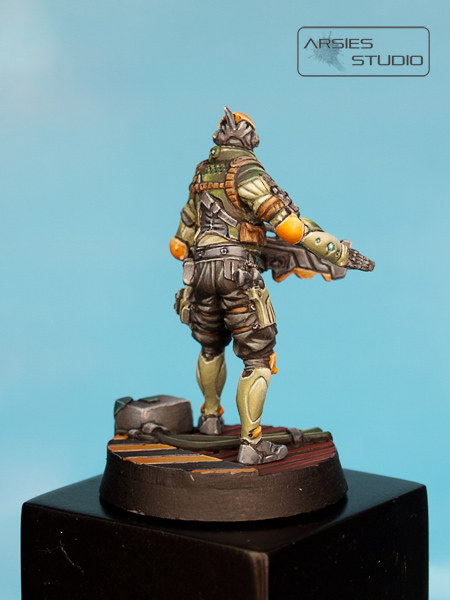 Javier González "Arsies", Miniature Painter: Druze Shock Team: Hacker ...