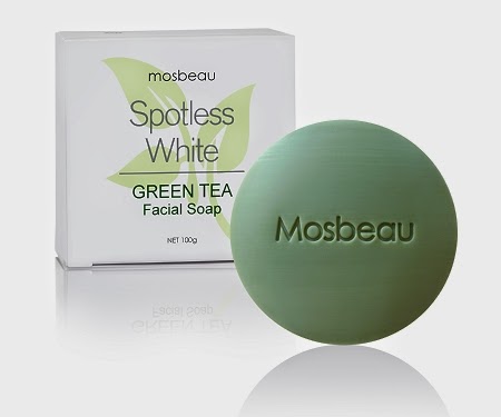 MOSBEAU INTERNATIONAL: MOSBEAU SPOTLESS GREEN TEA FACIAL SOAP