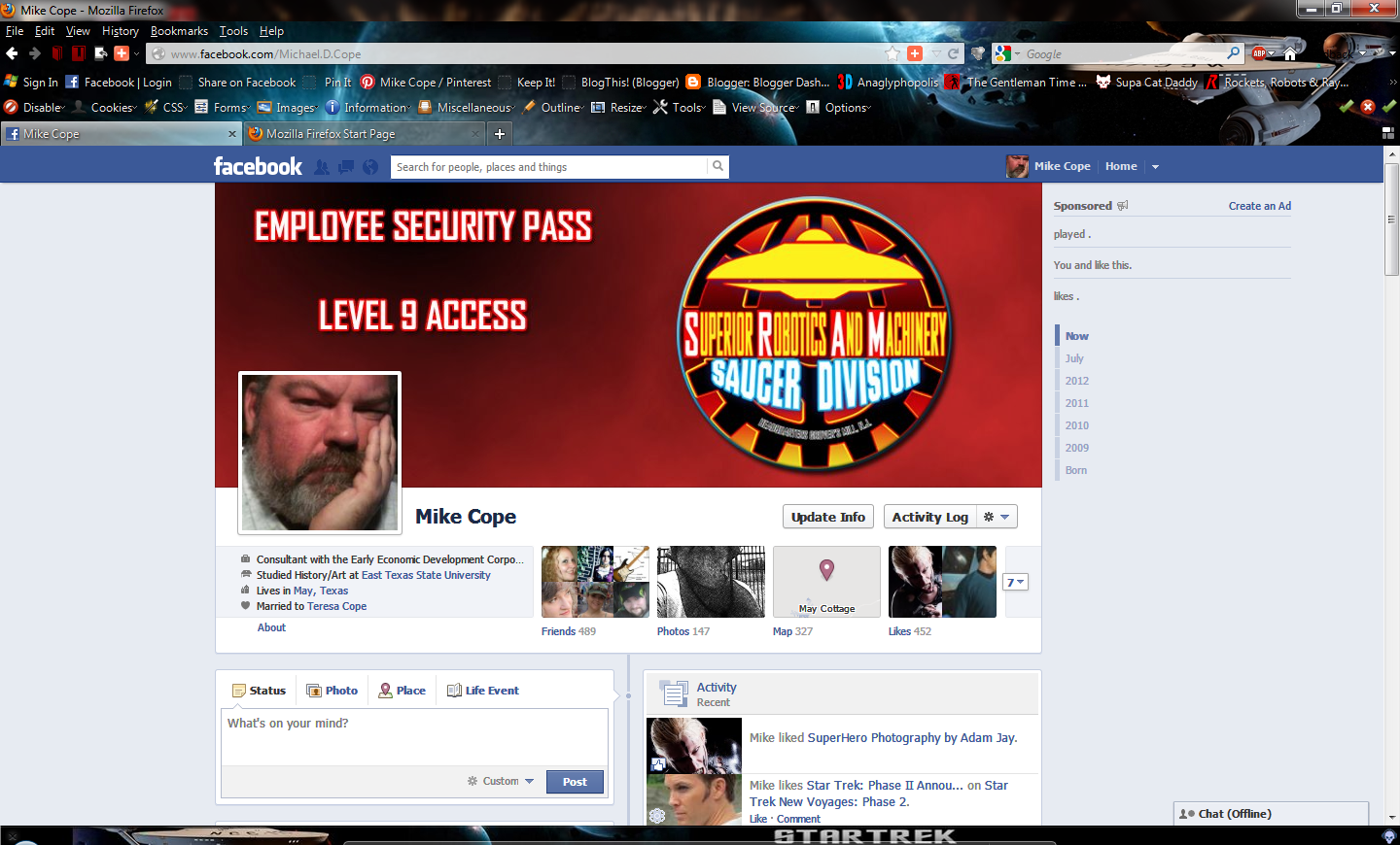 Eccentric at Large: Making FaceBook Cover Pictures For Desktop & Mobile