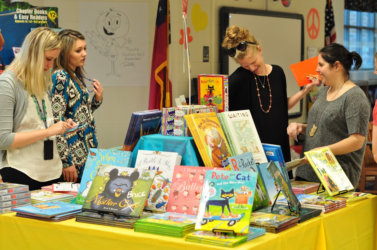 Miss Liberry Teacher: Feelin' Groovy Book Fair