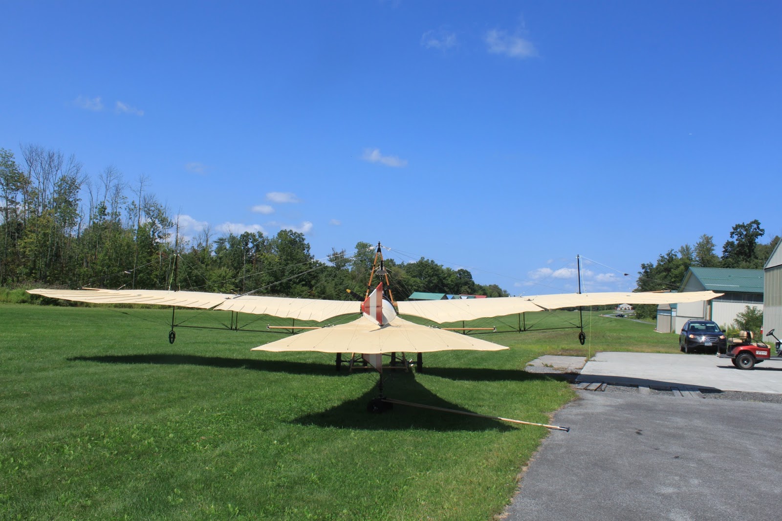 Building a 1912 Taube Airplane