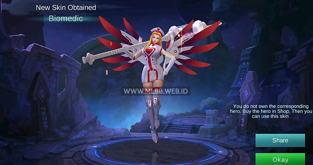 Cara Mendapatkan Skin Rafaela Biomedic [Limited Skin] - Mobile Legends ...