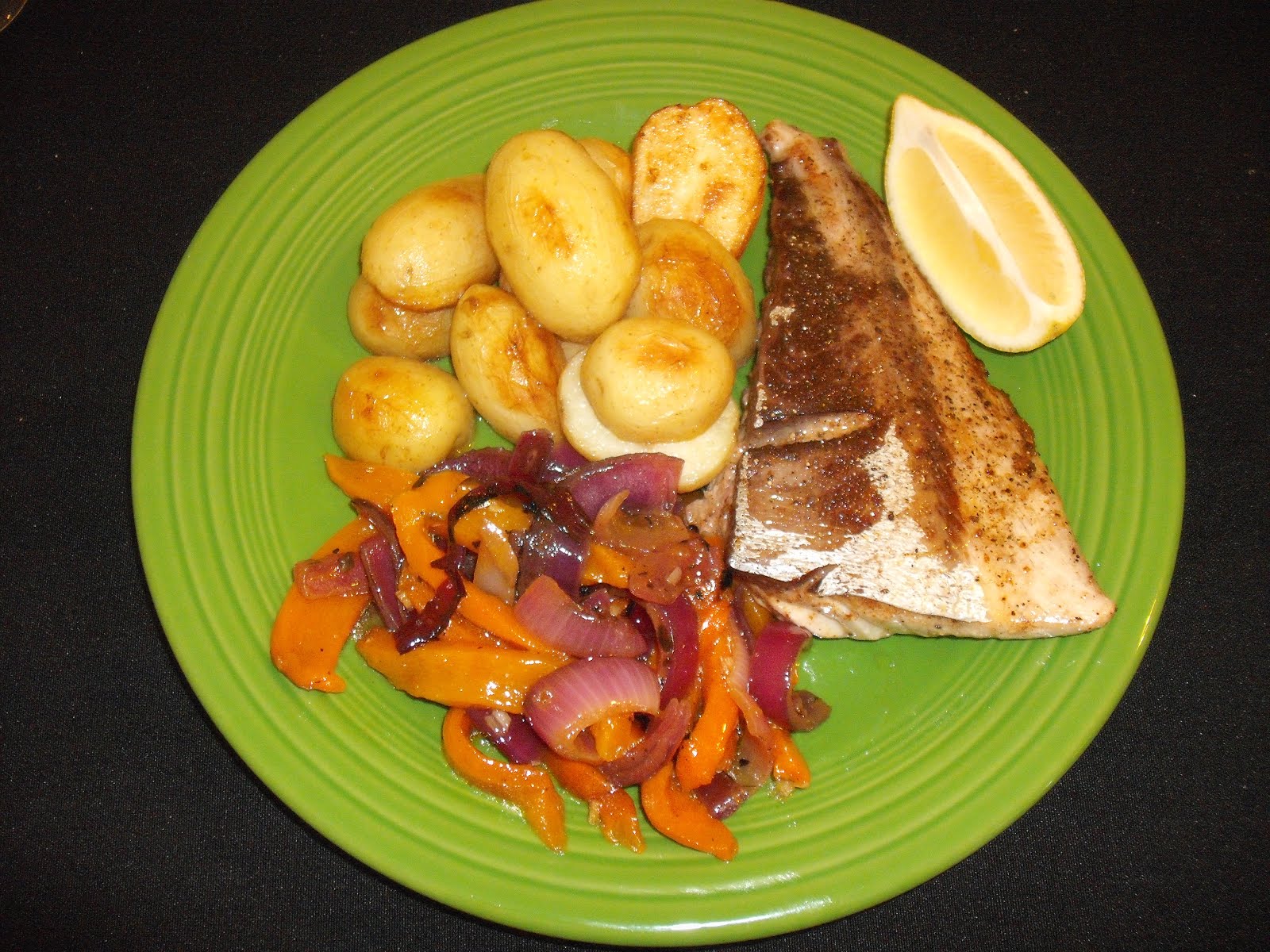 Te Toroa: the wandering albatross: Pan Seared Kingfish with New ...