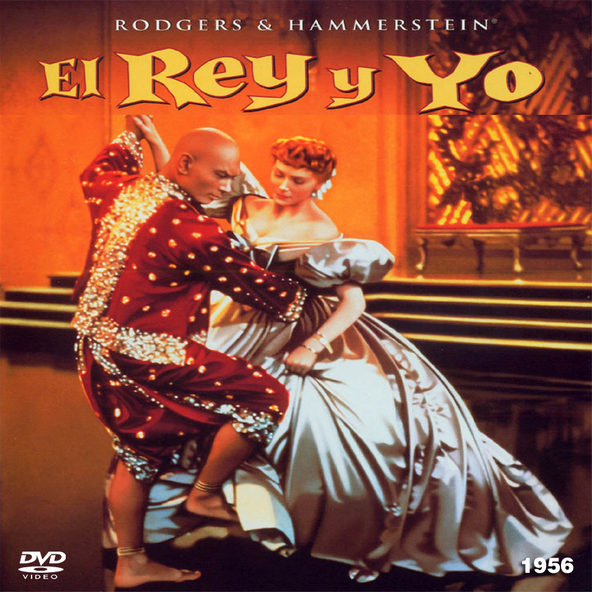 Caratulas de películas DVD para cajas CD: El Rey y yo (*) - [1956]