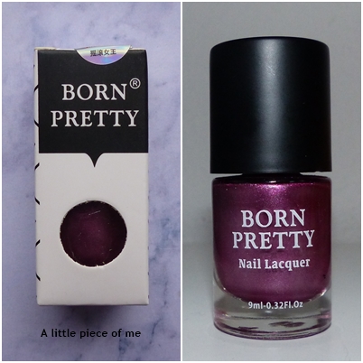 A little piece of me: NOTD with Born Pretty Store: Pink metallic chains