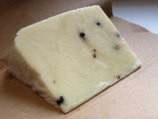 an abundance of Sicilian Cheese .....