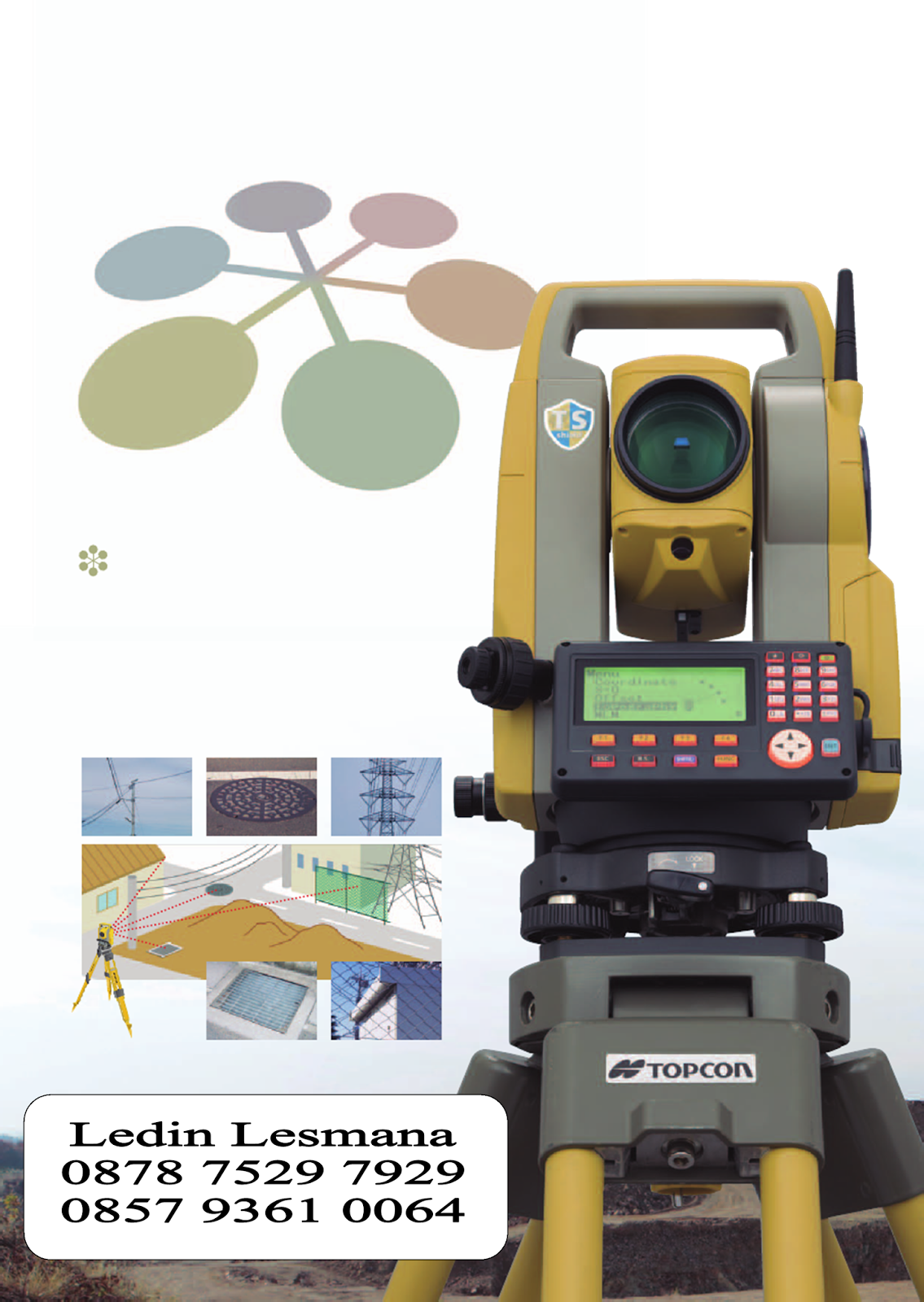 TOPCON Total Station ES Series - Mandiri Sejahtera Survey