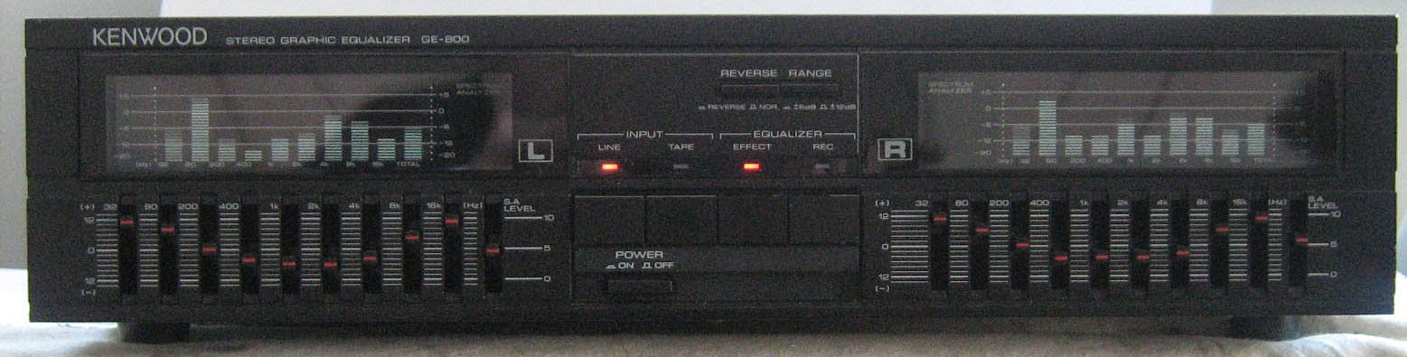 Kenwood GE-800 - Graphic Equalizer | AudioBaza