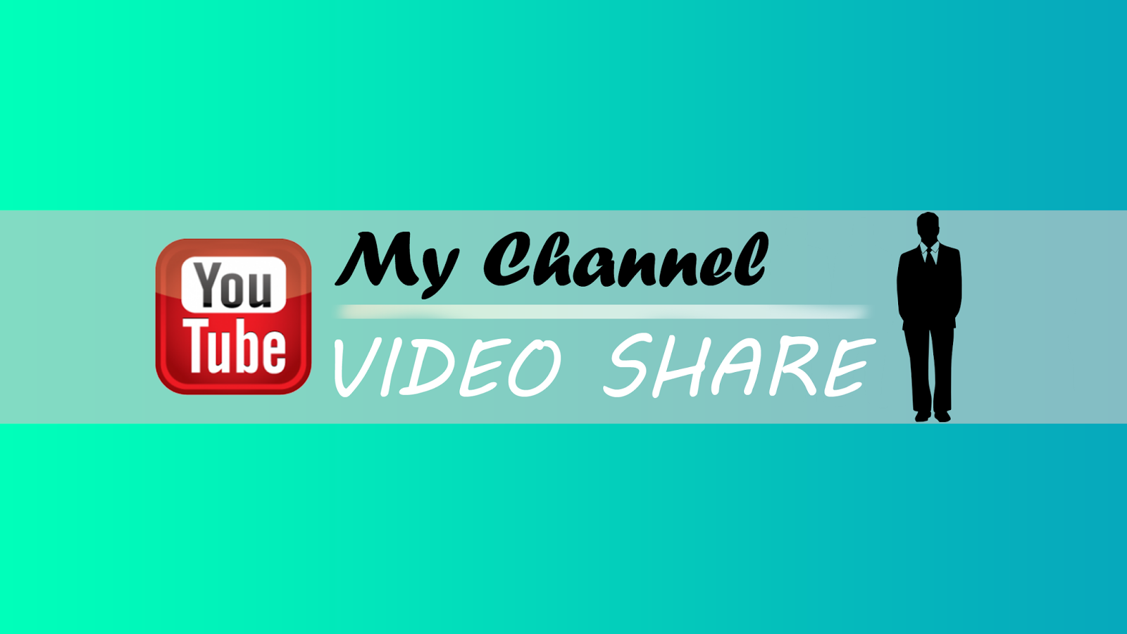 Template Header Channel Youtube PSD