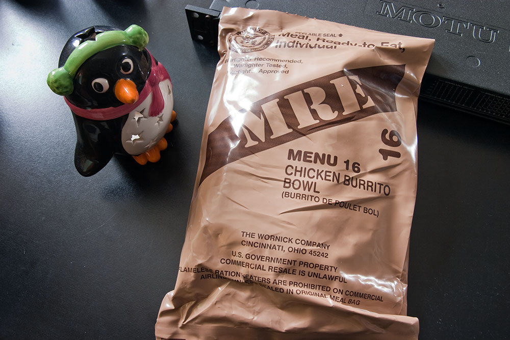 Women and Dreams: MRE Menu 16: Chicken Burrito Bowl