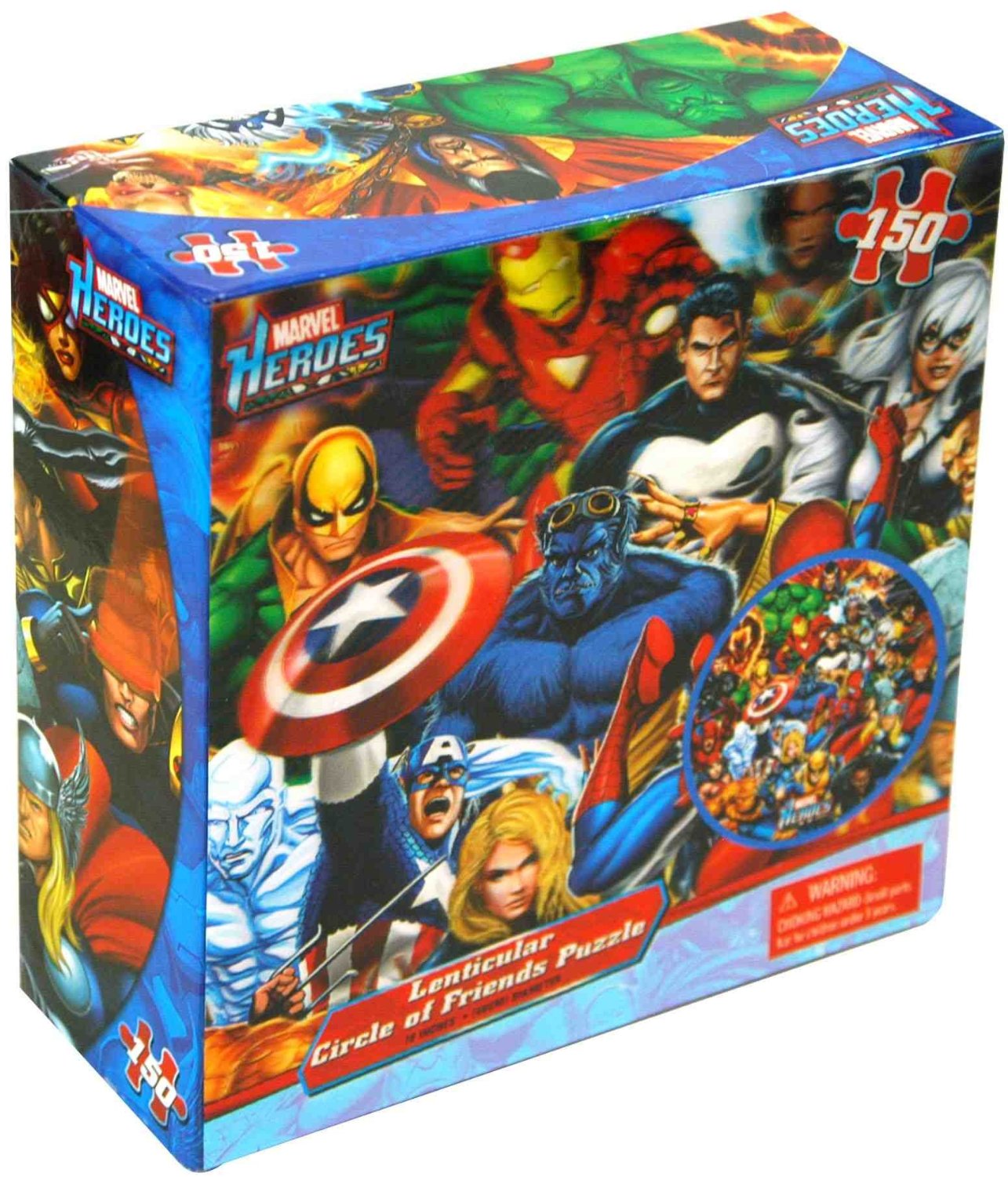 Art Toys Museum: Marvel 3D Lenticular Puzzle