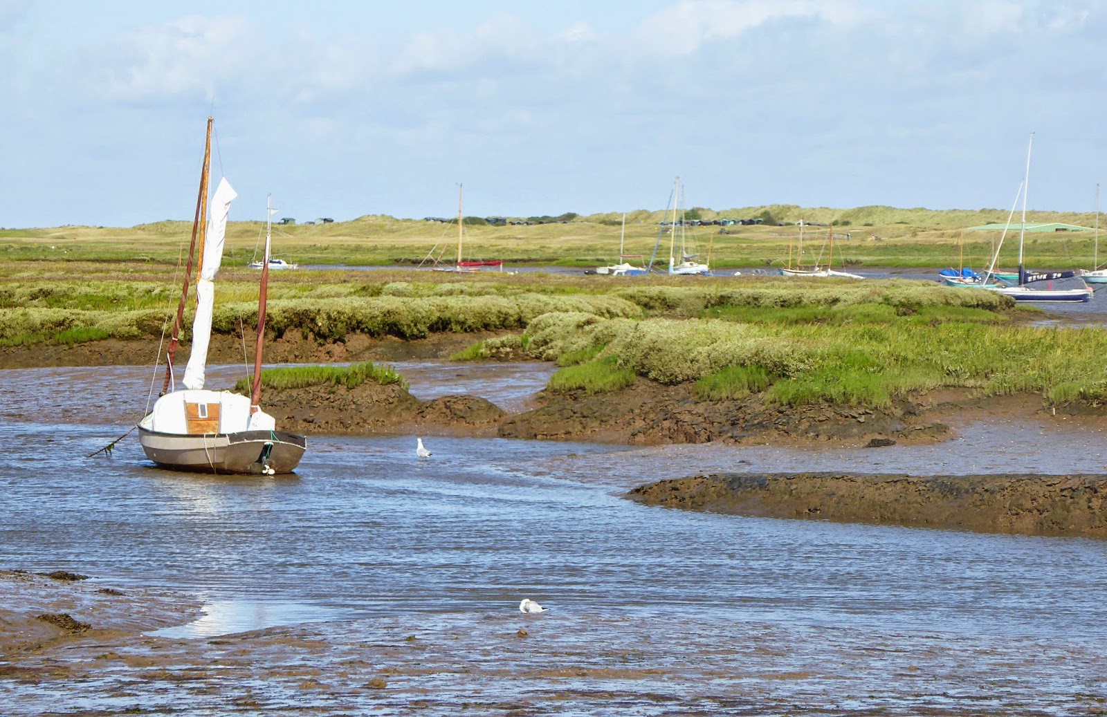 Walks, Wanderings, and Ramblings: Brancaster to Burnham Overy Staithe ...