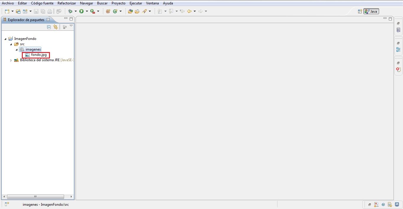 Programacion Orientada a Objetos: Poner Imagen de fondo en un JPanel